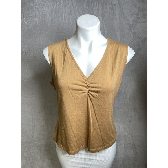 Baranda | Tops | Vintage Baranda Sleeveless Gold Tank Size Large | Poshmark
